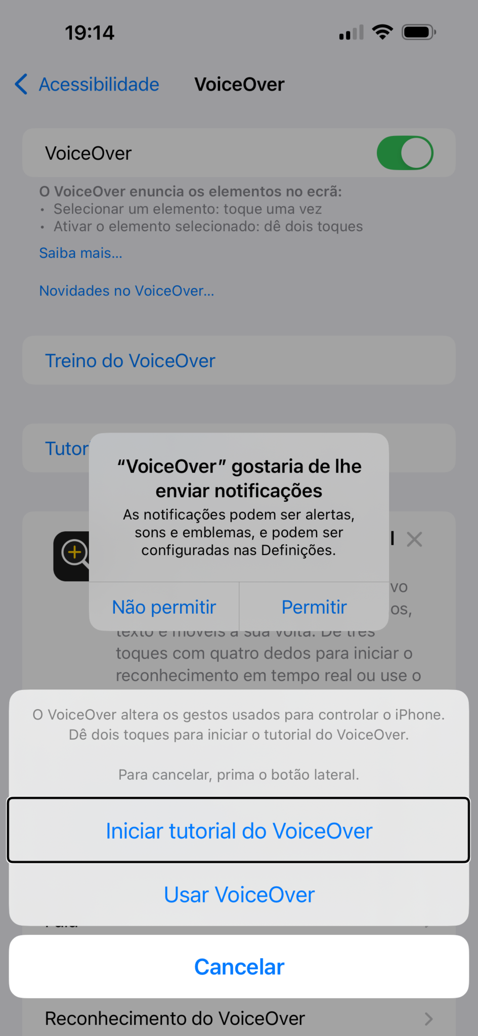 Guia completo do VoiceOver: Navegue no iPhone com facilidade. - Swappie